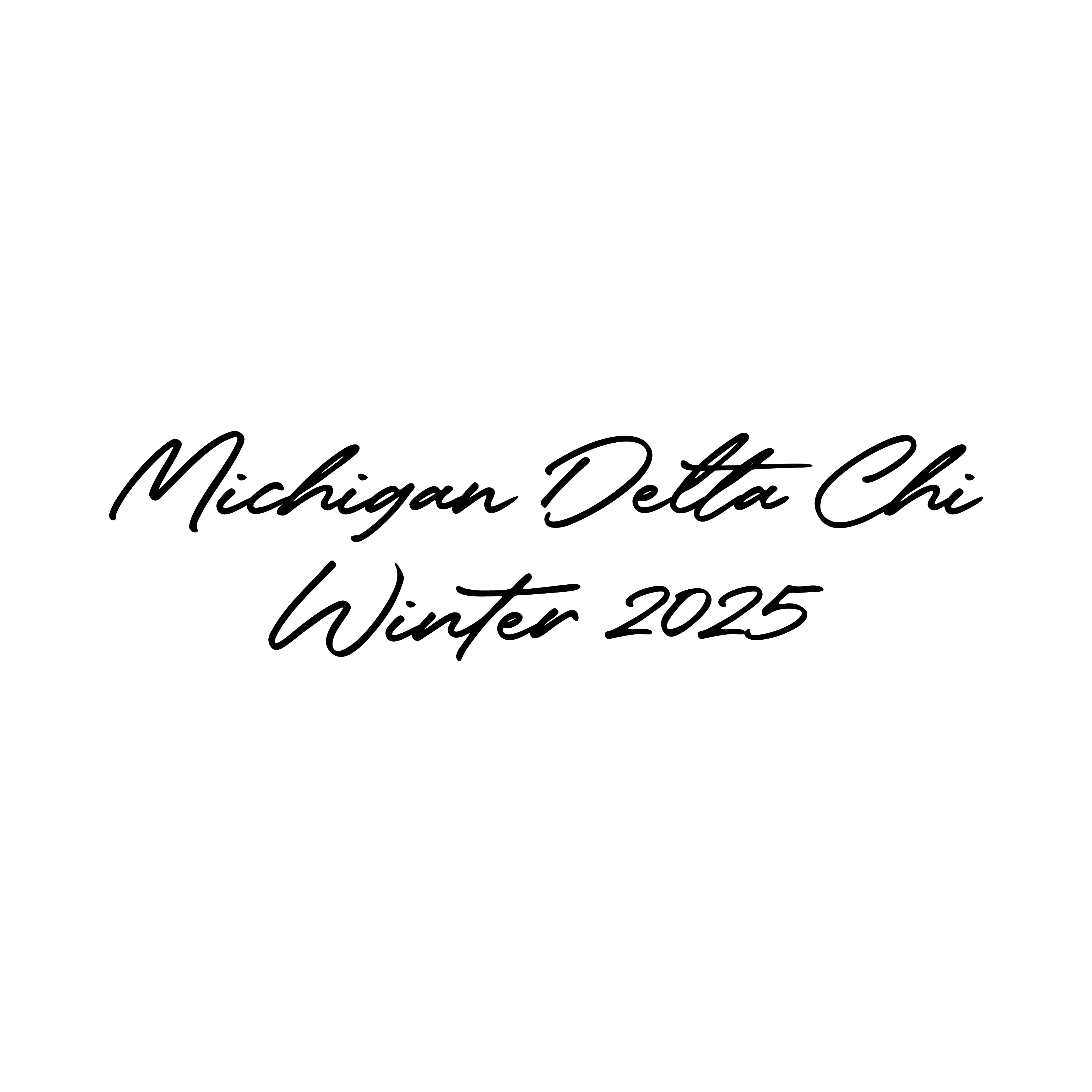 MICHIGAN DELTA CHI WINTER 2025 – CAMPUS COLLECTIVE