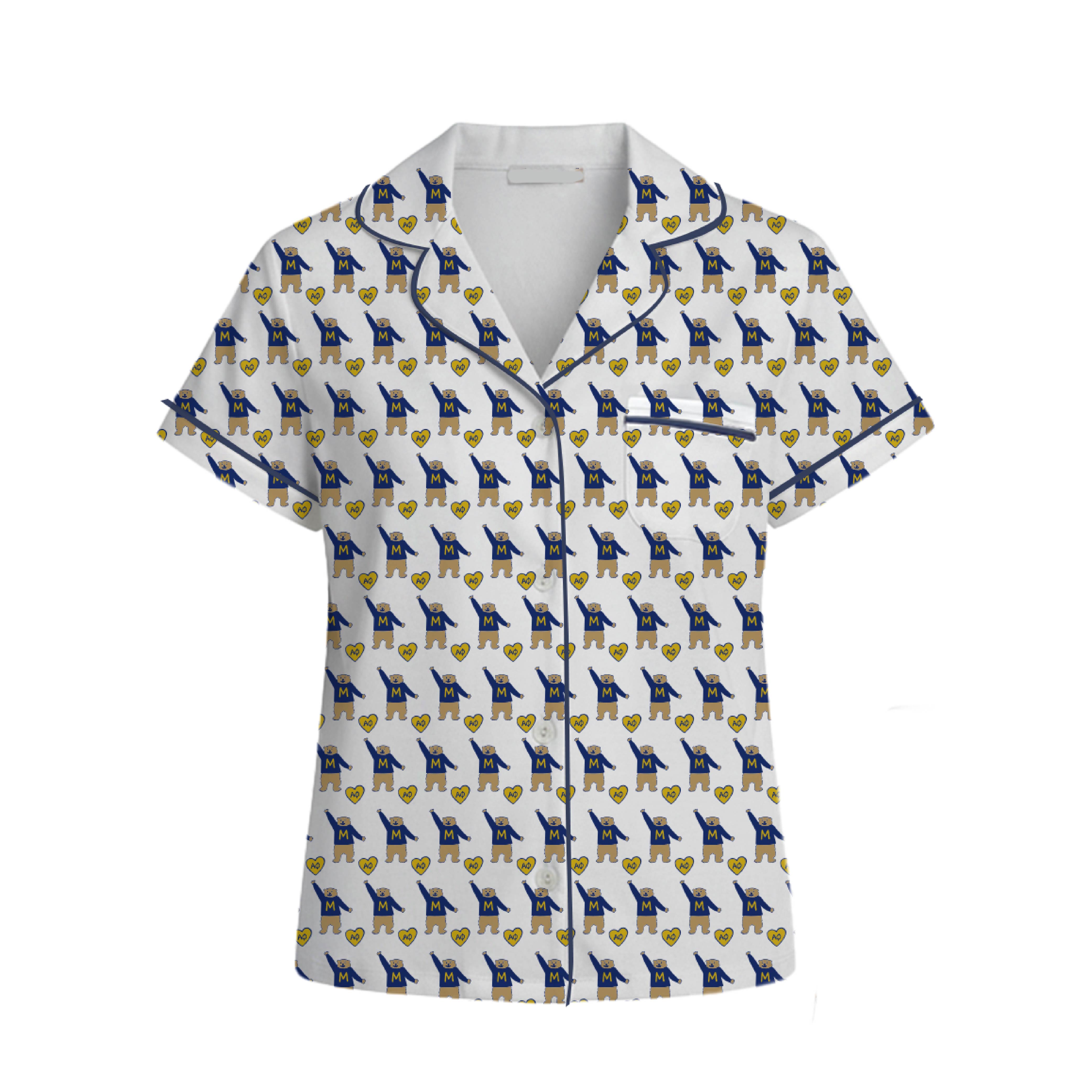 ALPHA PHI PAJAMA TOP – CAMPUS COLLECTIVE