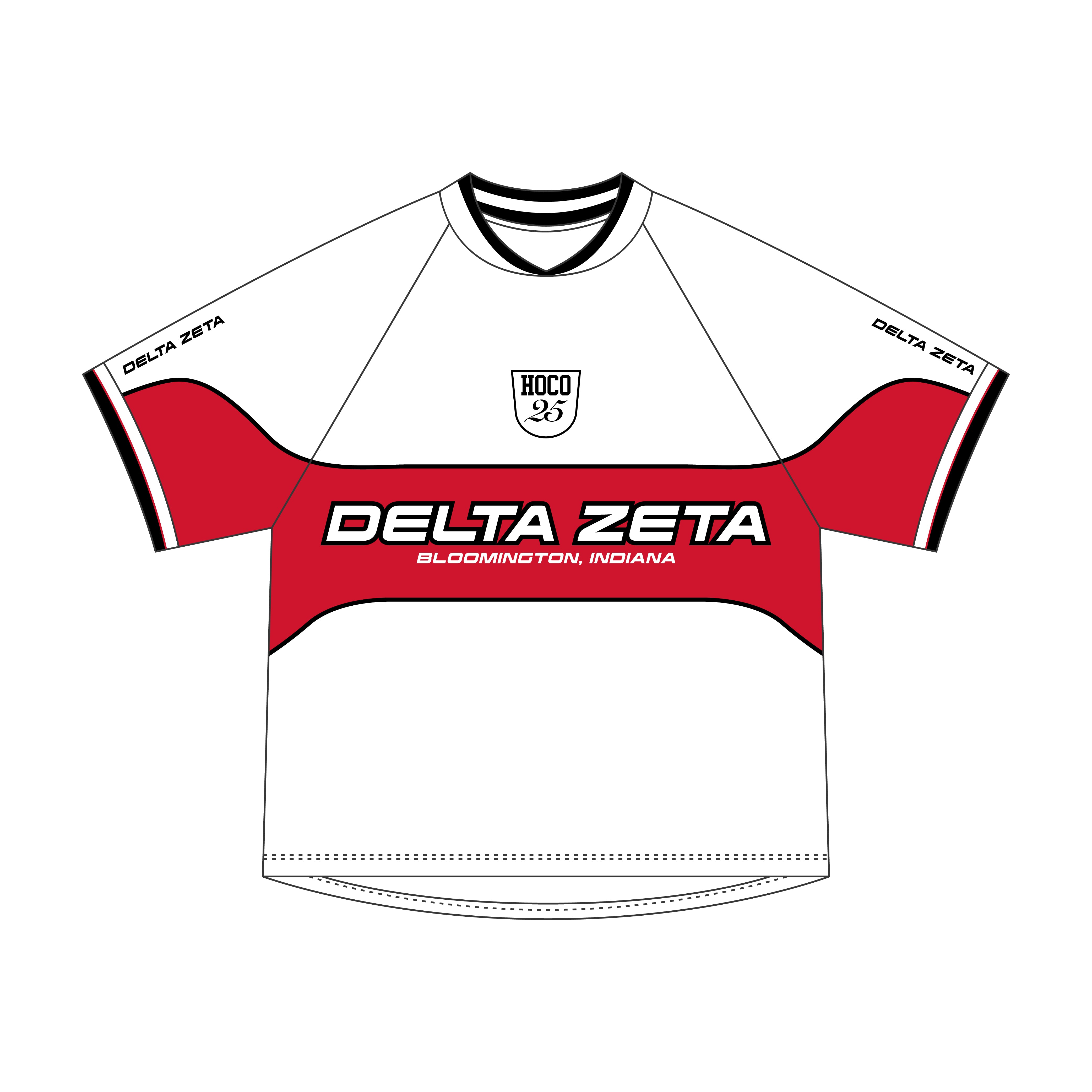 DELTA ZETA HOMECOMING 2025 SOCCER JERSEY – CAMPUS COLLECTIVE